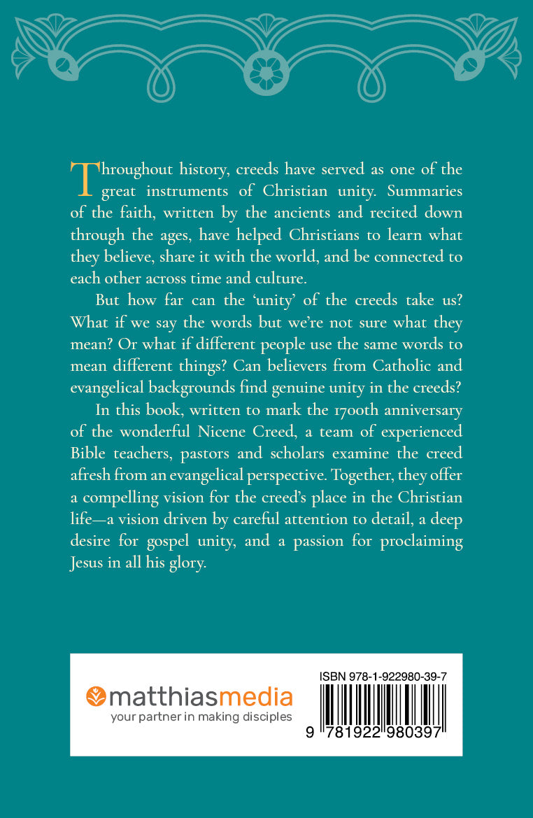 The Nicene Creed – Matthias Media resources for disciple making