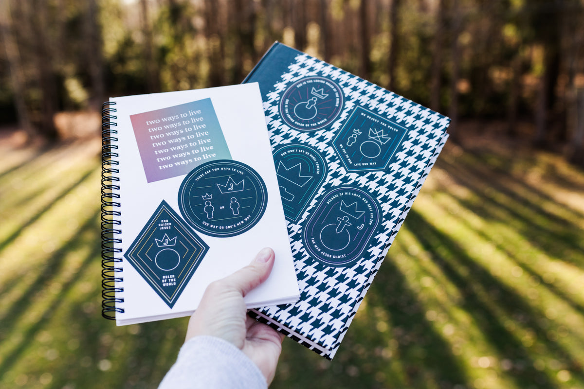 Two Ways to Live sticker sheet – Matthias Media resources for disciple ...