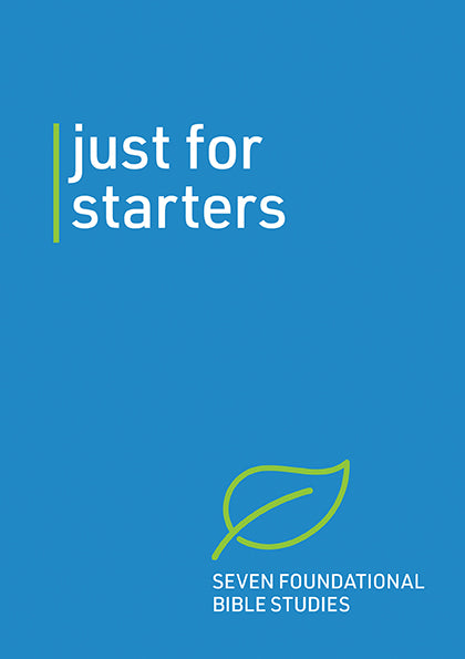 Just For Starters - 7 Bible Studies for New Christians | Matthias Media ...