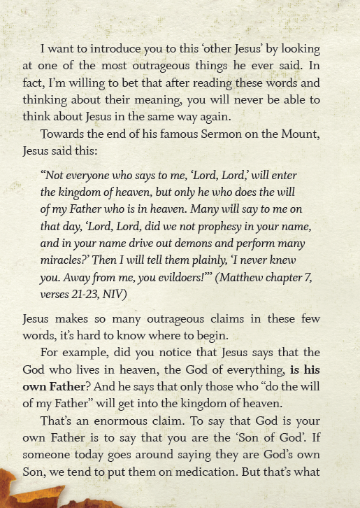 The Other Jesus (leaflet) – Matthias Media resources for disciple making
